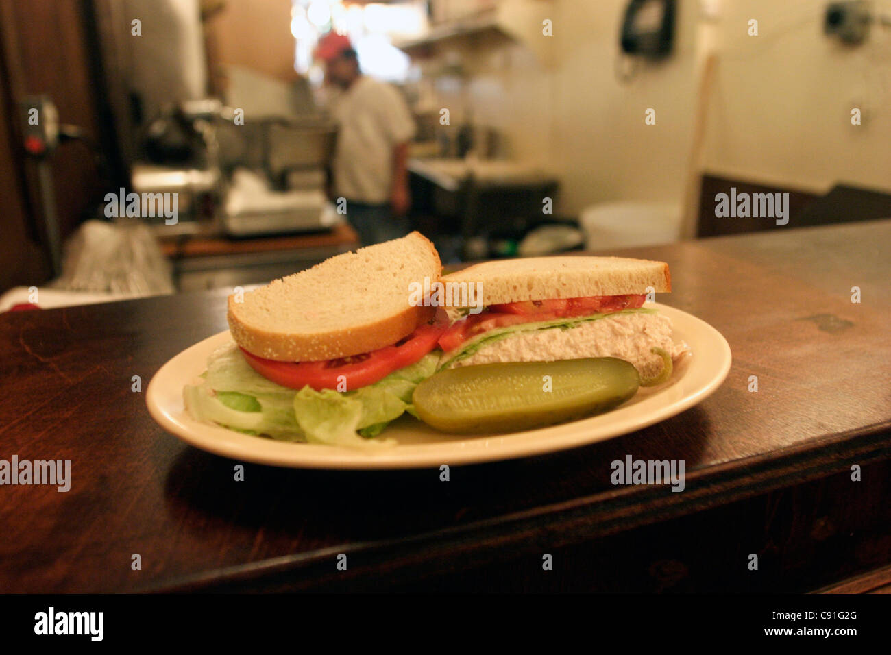 Vintage sandwich shop hi-res stock photography and images - Alamy