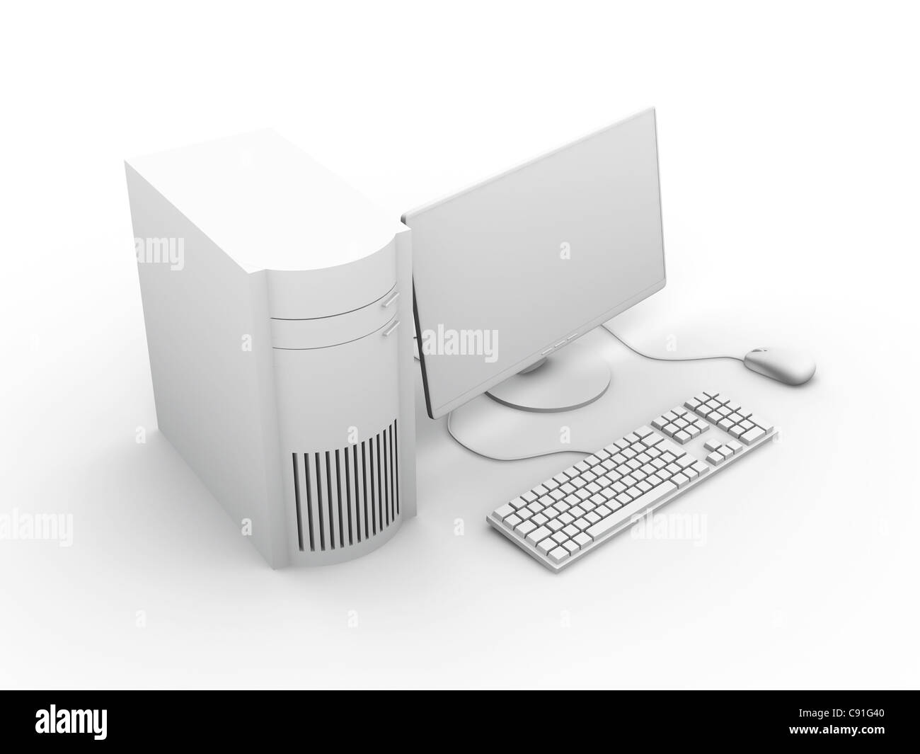 Desktop tower Black and White Stock Photos & Images - Alamy