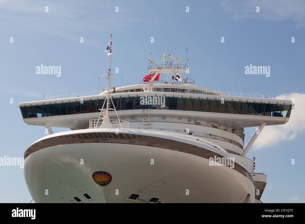 Bow cruise ship grand princess hi-res stock photography and images - Alamy