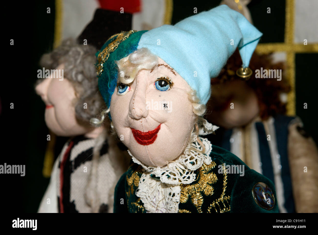 Doll jester hi-res stock photography and images - Alamy