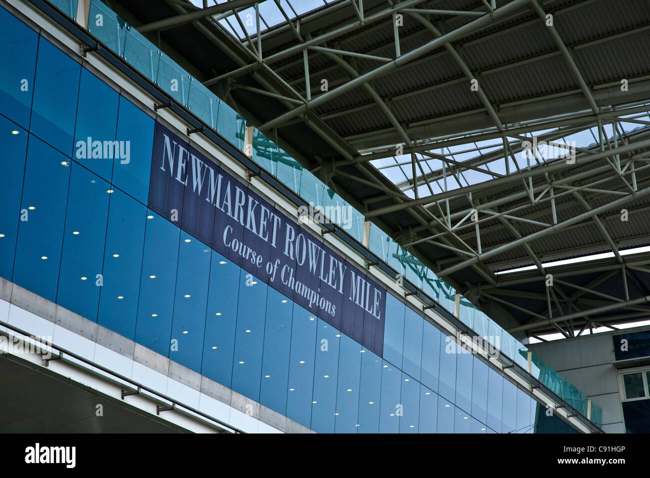 The millennium grandstand rowley mile racecourse newmarket racecourse ...