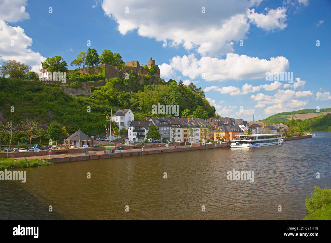 Castle ruin saarburg hi-res stock photography and images - Alamy