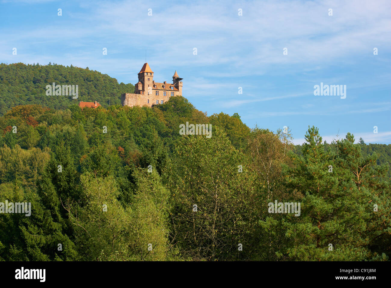 Berwartstein castle erlenbach hi-res stock photography and images - Alamy