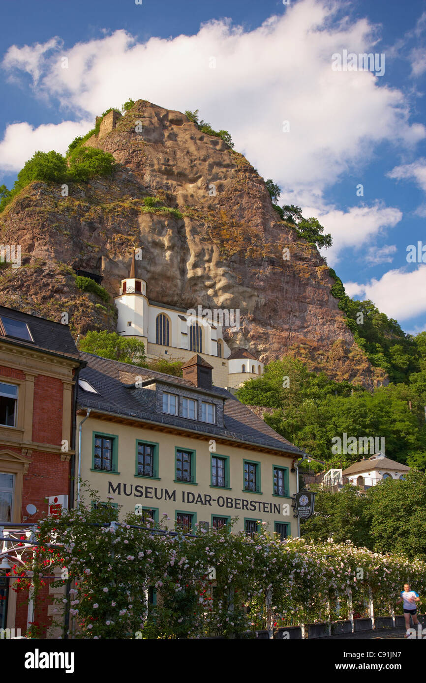 Felsenkirche, Burg Bosselstein, Castle, Idar-Oberstein, Nahe, Rhenish ...