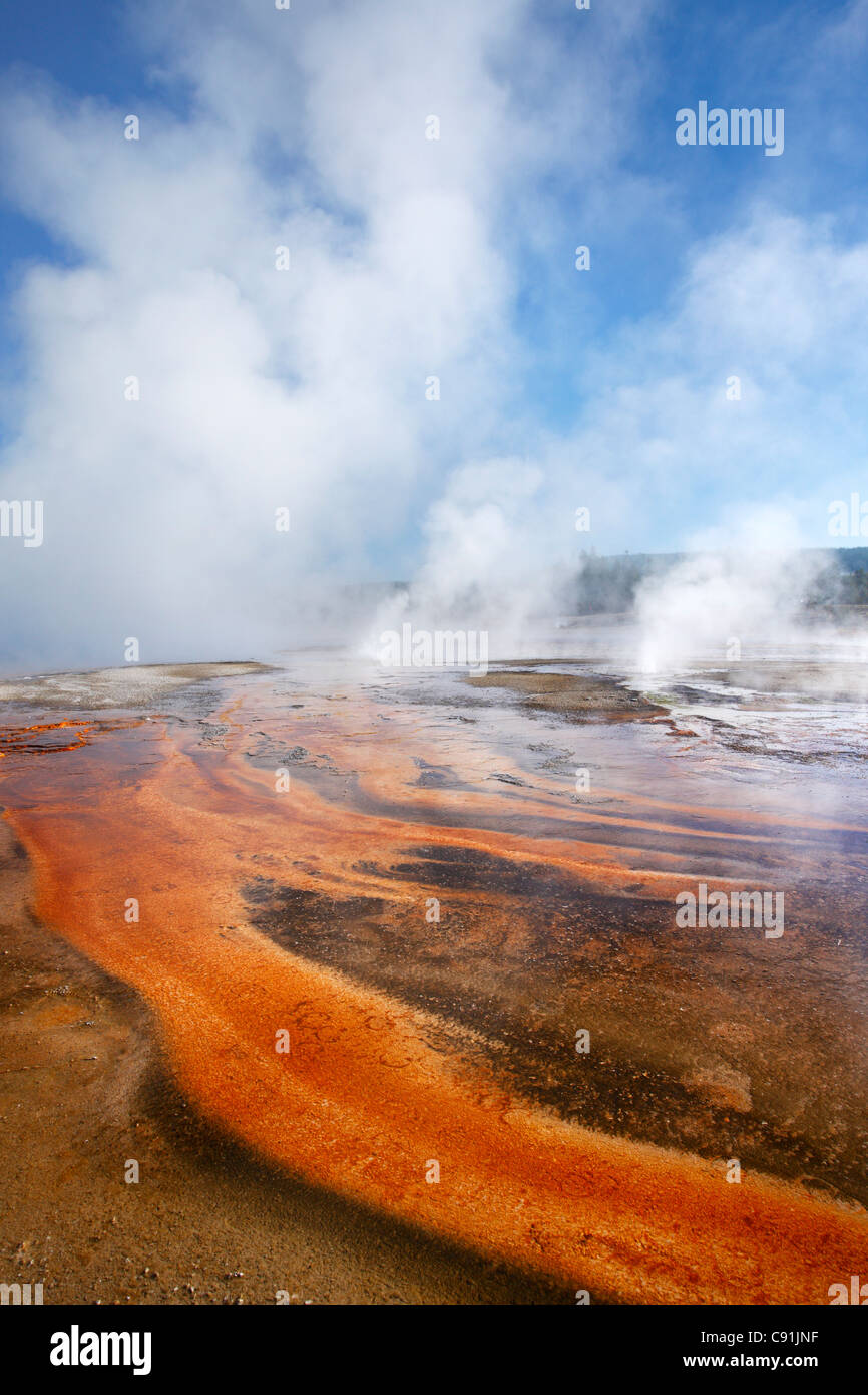 Biscuit basin yellowstone national park hi-res stock photography and ...