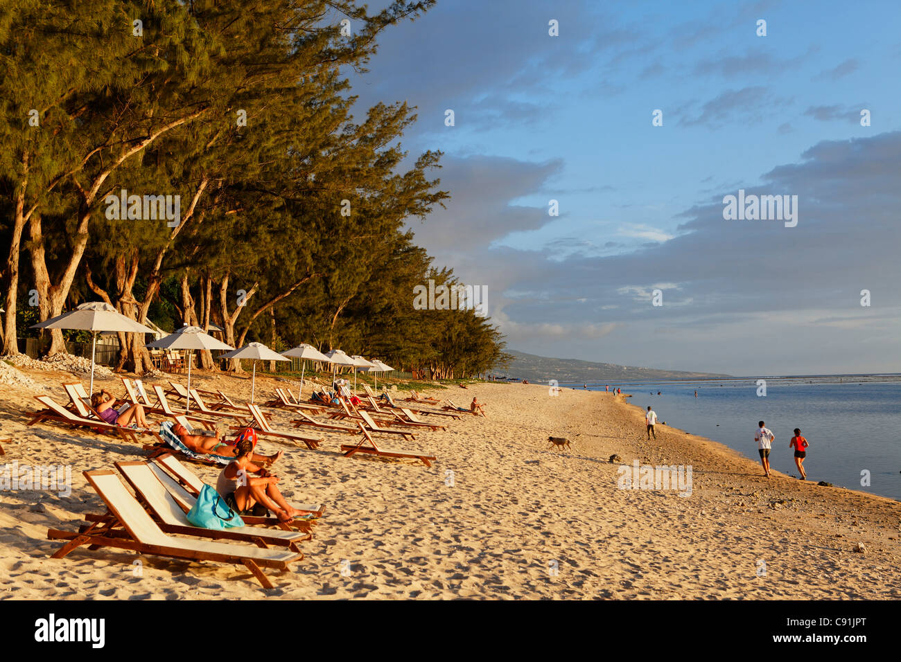 Reunion island people on the beach hi-res stock photography and images ...