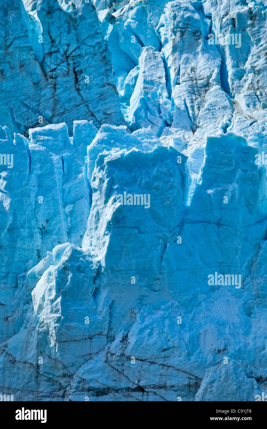 Close up of Margerie Glacier in Tarr Inlet, Glacier Bay National Park ...