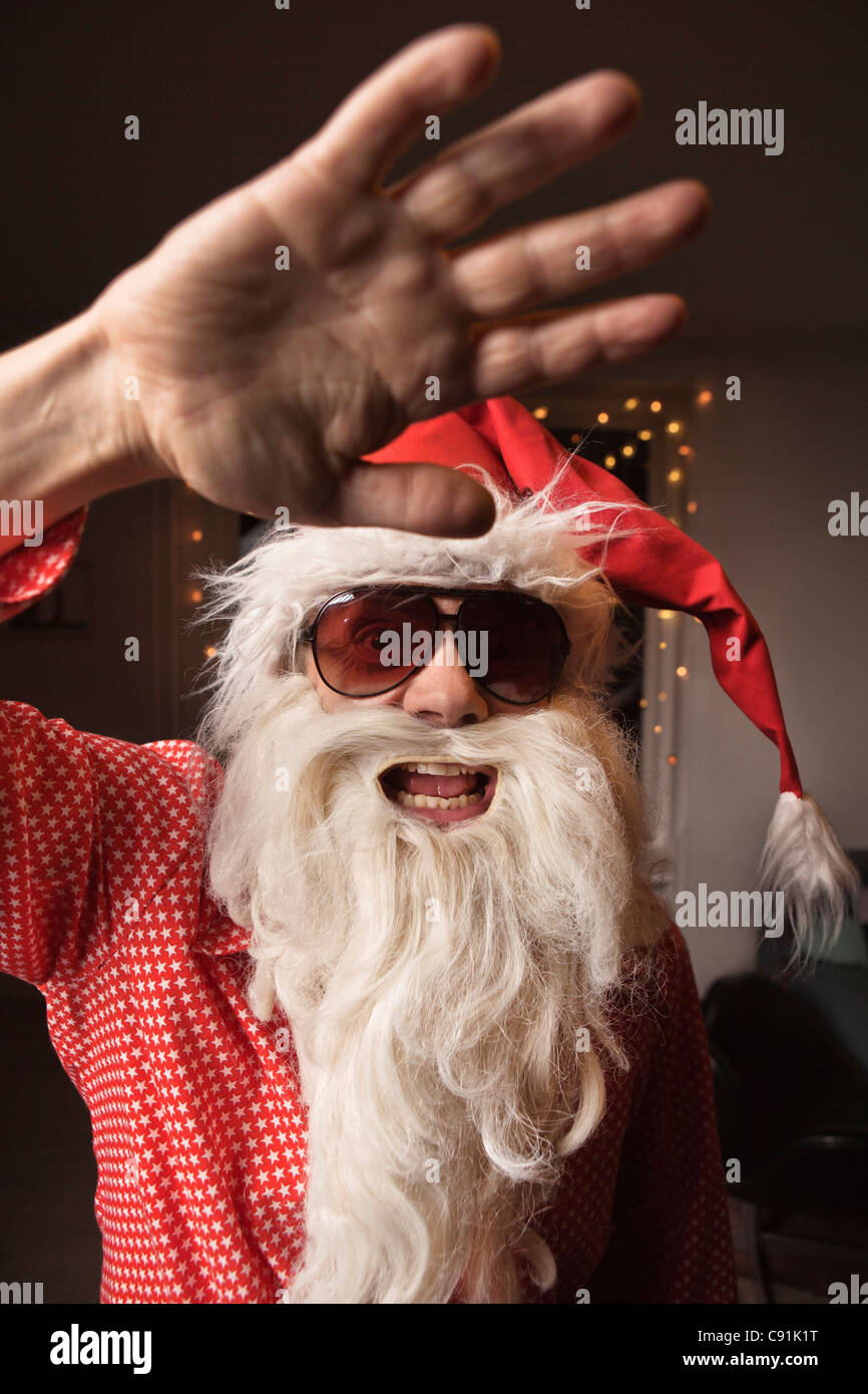 Santa beard hi-res stock photography and images - Alamy