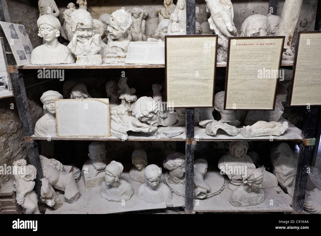 Alabaster workshop Volterra Tuscany Italy Stock Photo - Alamy