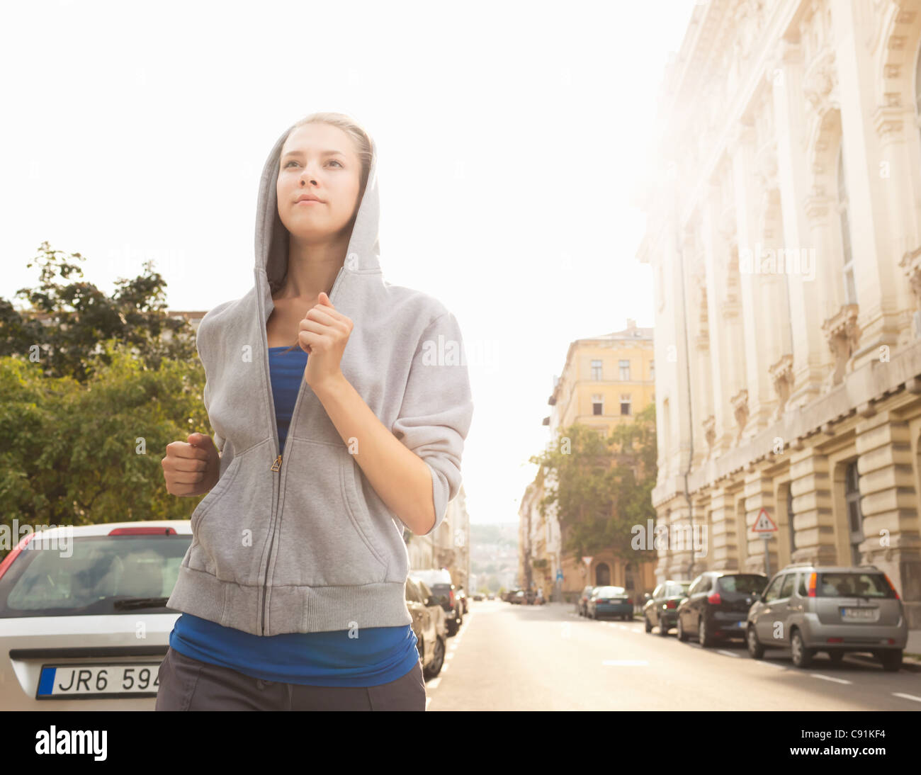 Jogging city hi-res stock photography and images - Alamy