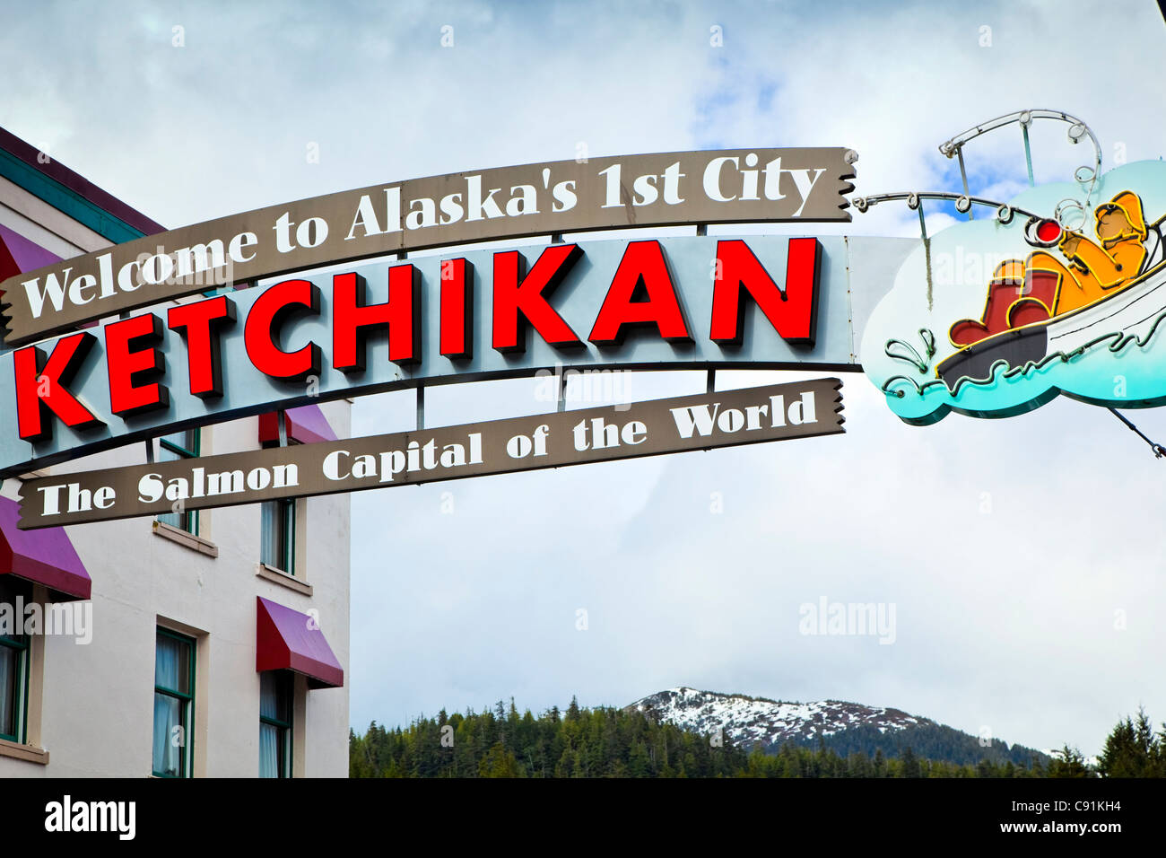 Welcome To Alaska High Resolution Stock Photography and Images - Alamy