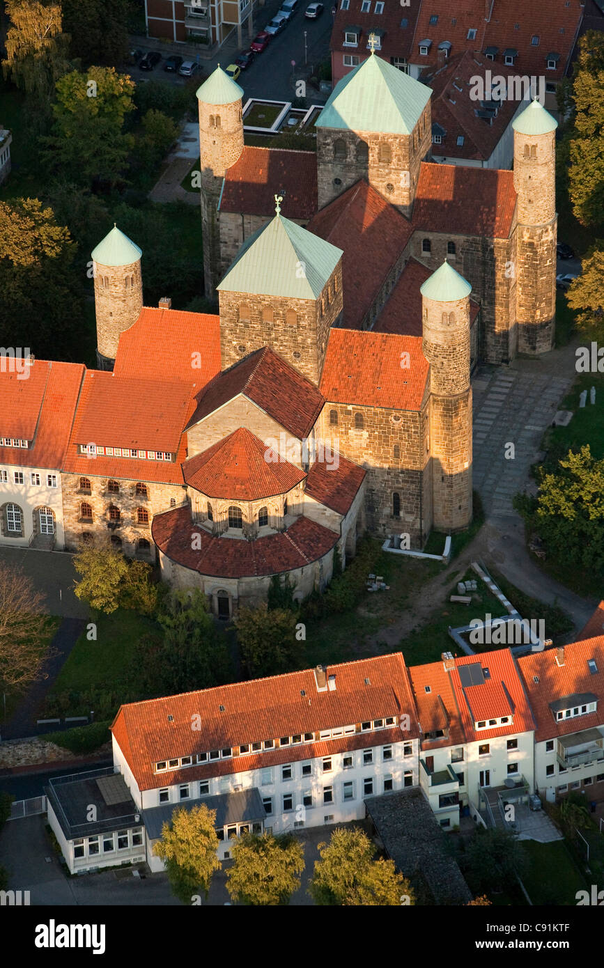Germany hildesheim aerial view hildesheim hi-res stock photography and ...