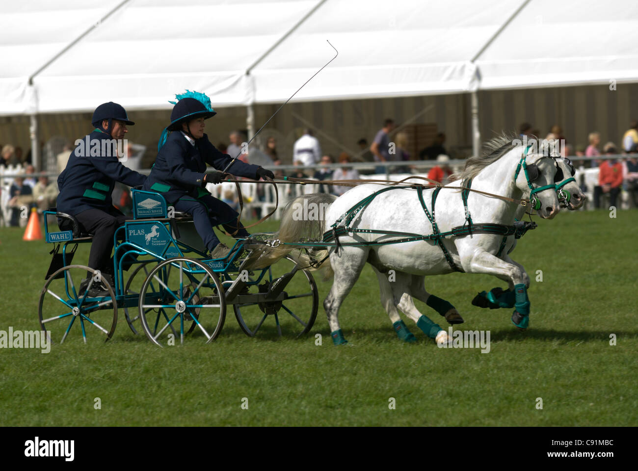 Competitors in the scurry driving competition at the Edenbridge and ...