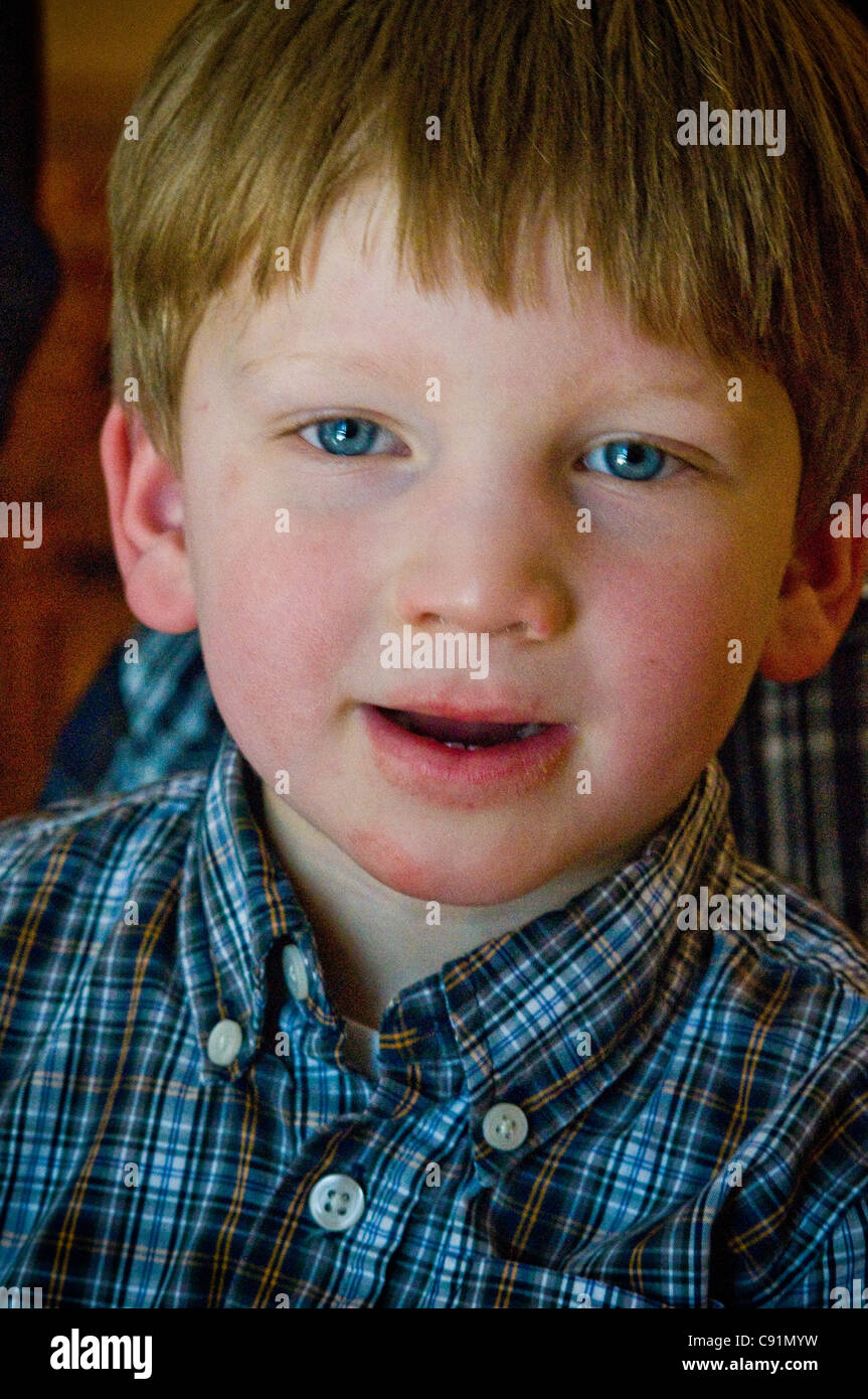 One young boy Stock Photo - Alamy