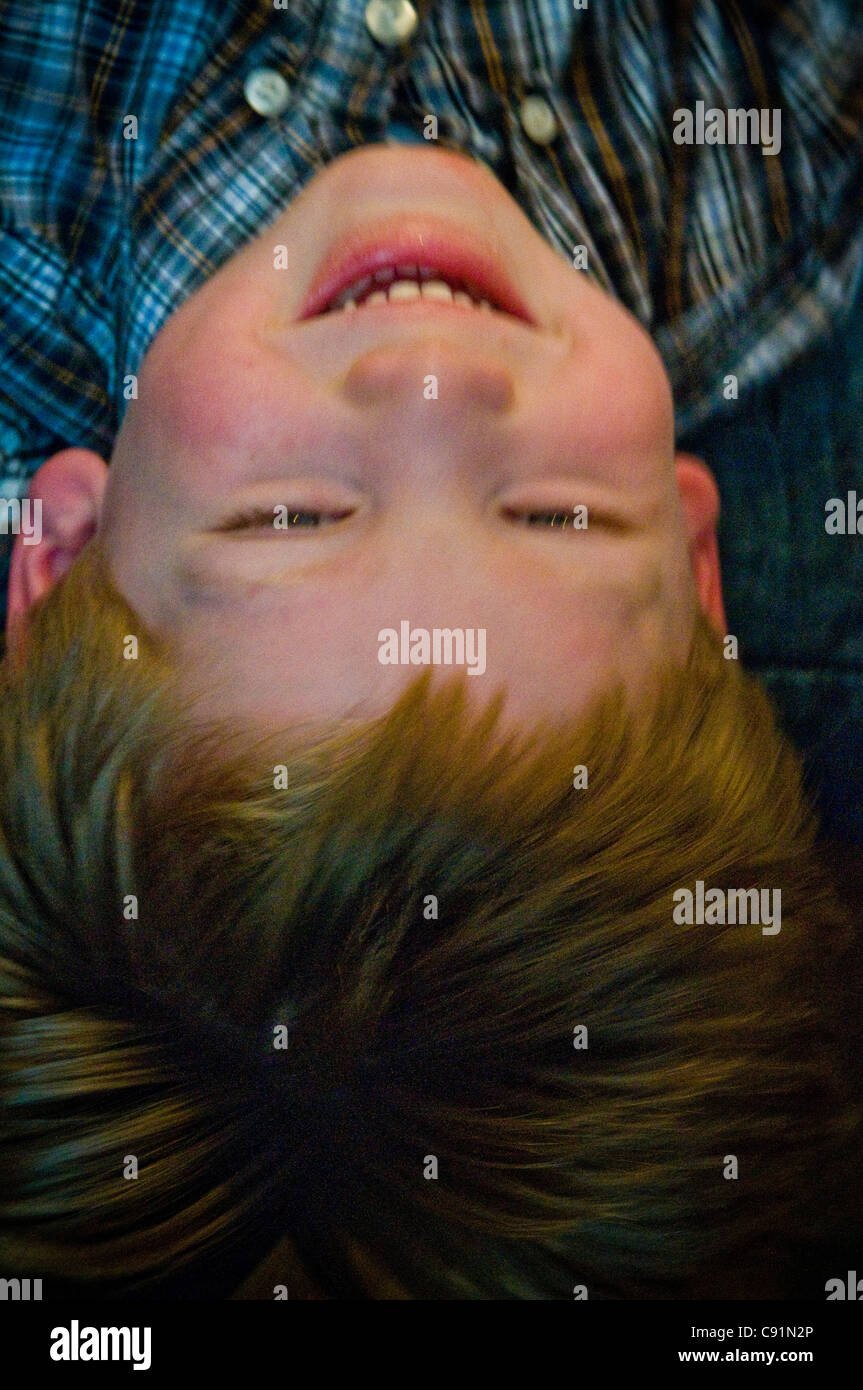 One young boy Stock Photo - Alamy