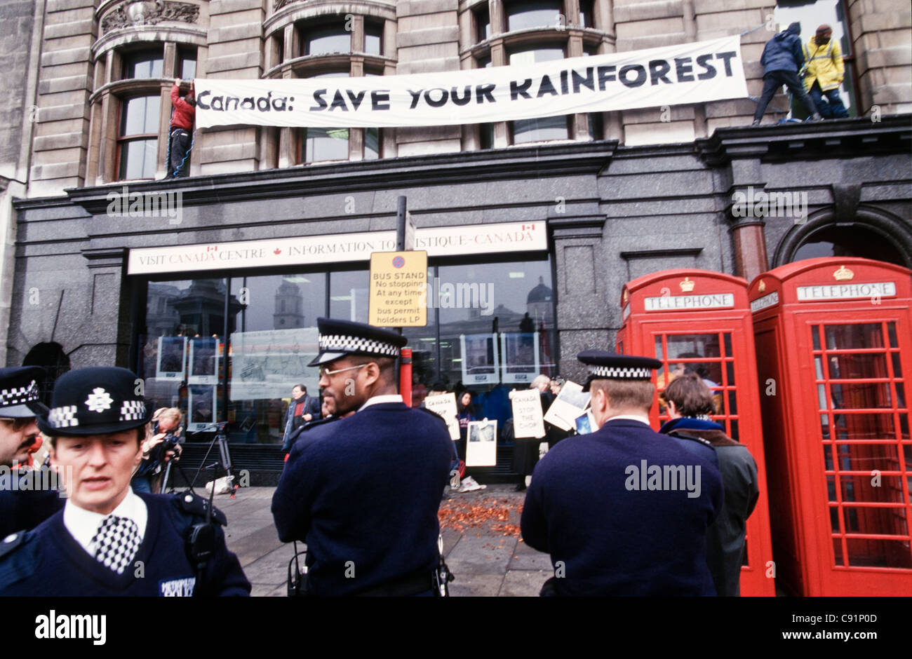 Canada Logging Protest High Resolution Stock Photography and Images - Alamy