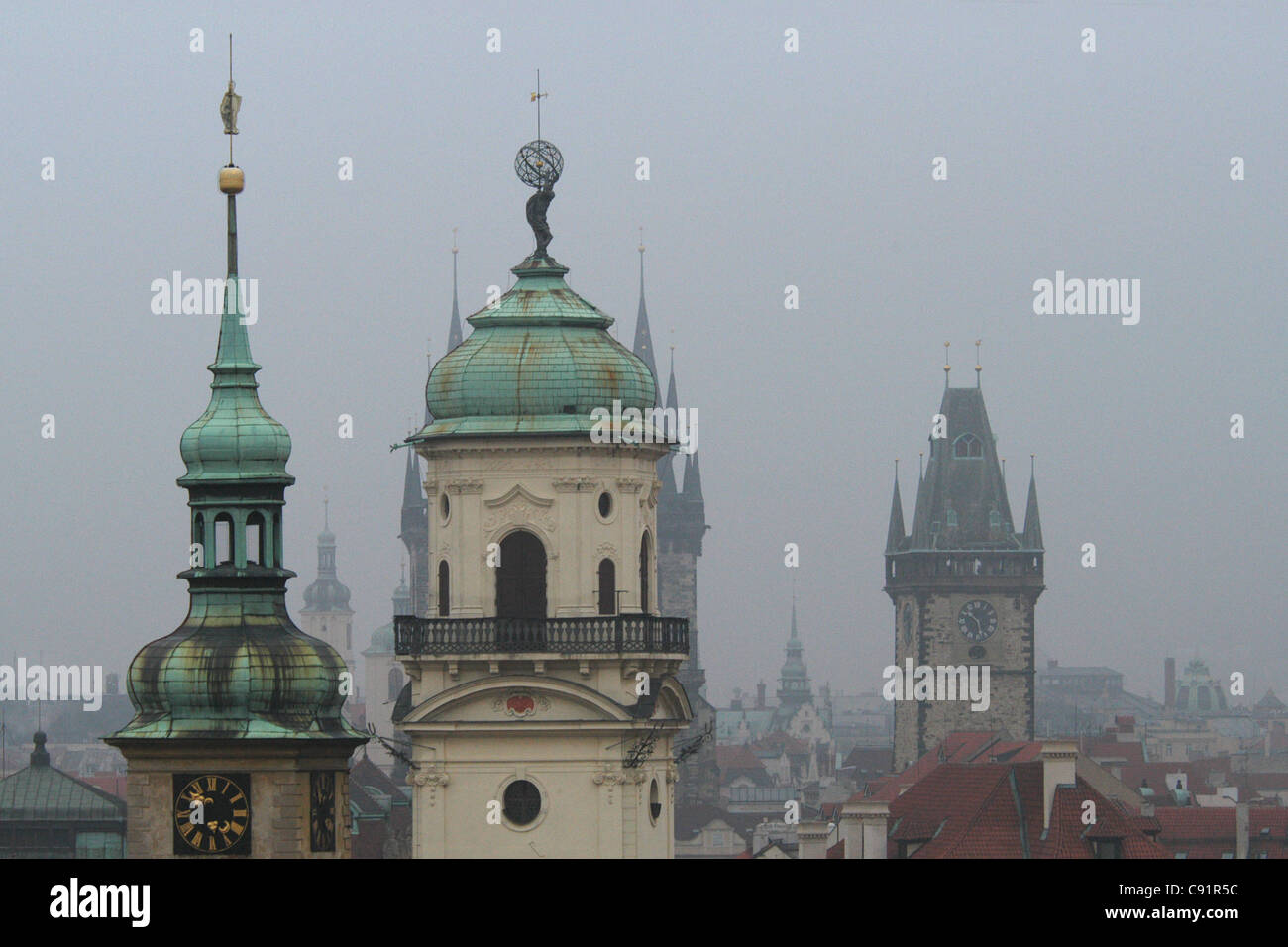 The clementinum astronomical tower hi-res stock photography and images ...
