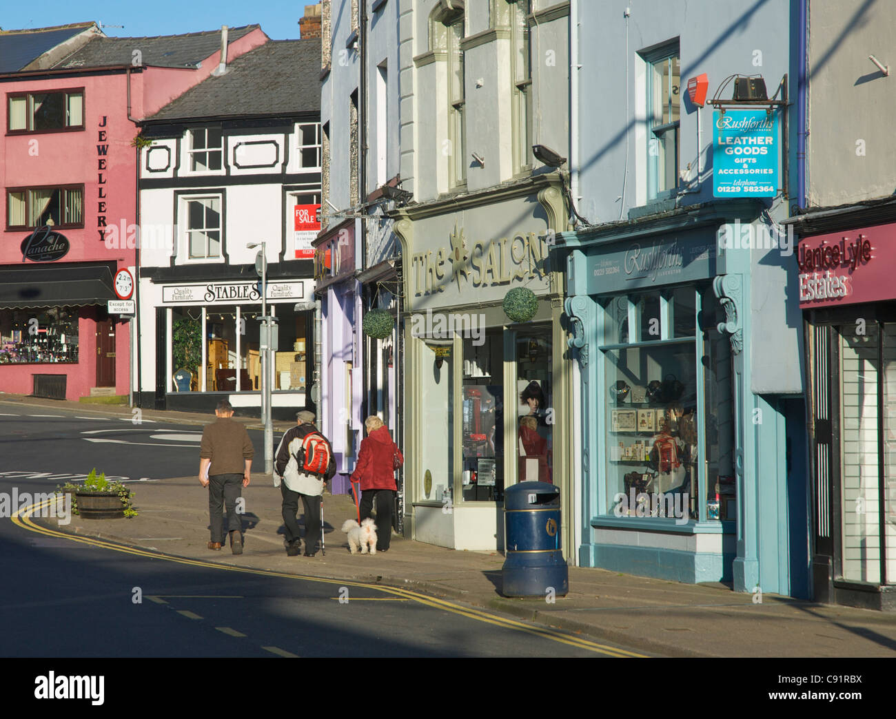 Ulverston shopping hi-res stock photography and images - Alamy