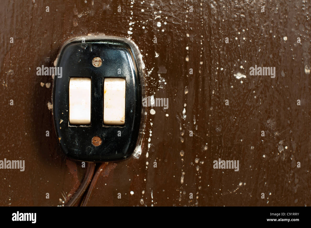Rusty light switch hi-res stock photography and images - Alamy