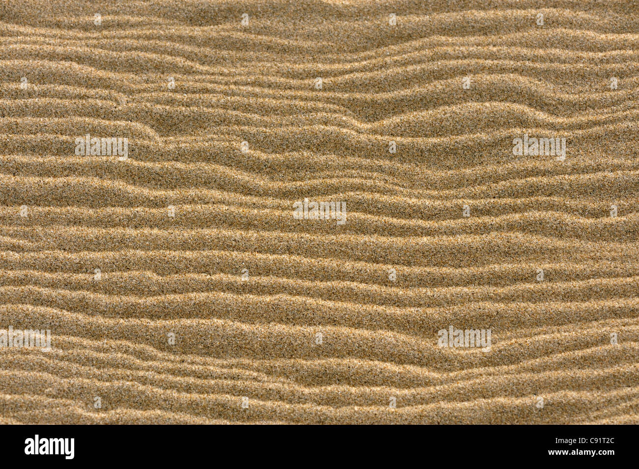 Sand patterns on beach Stock Photo - Alamy