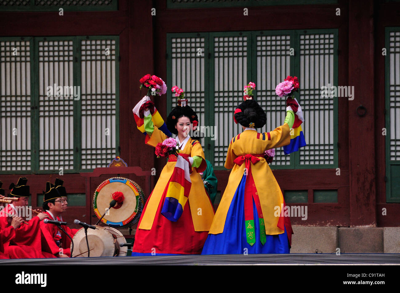 No155 Gyeongbokgung Palace Seoul Korea Sujeong-jeon(Jiphyeon-jeon Site ...
