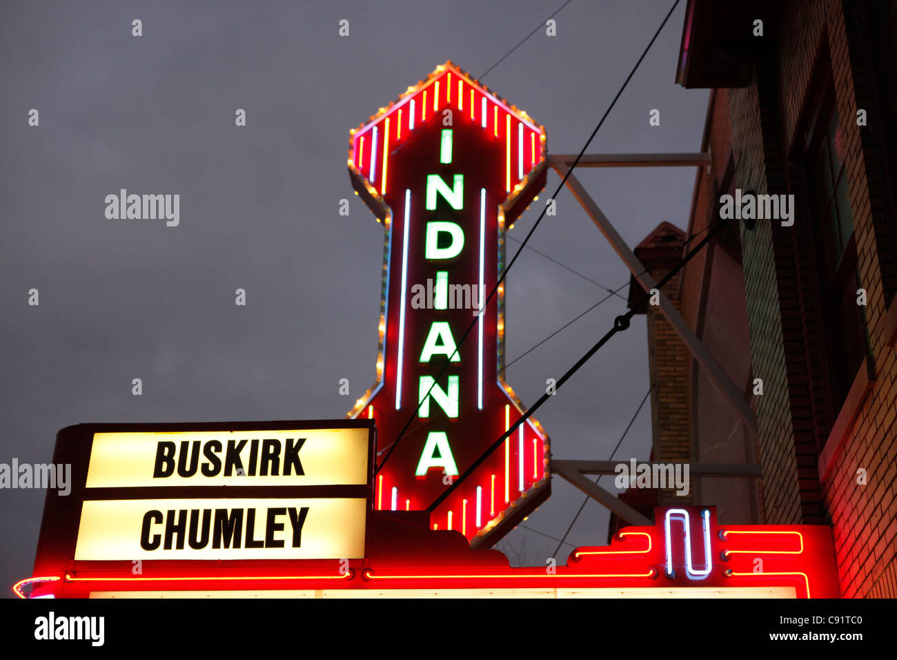 Kirkwood avenue bloomington indiana indiana hi-res stock photography ...