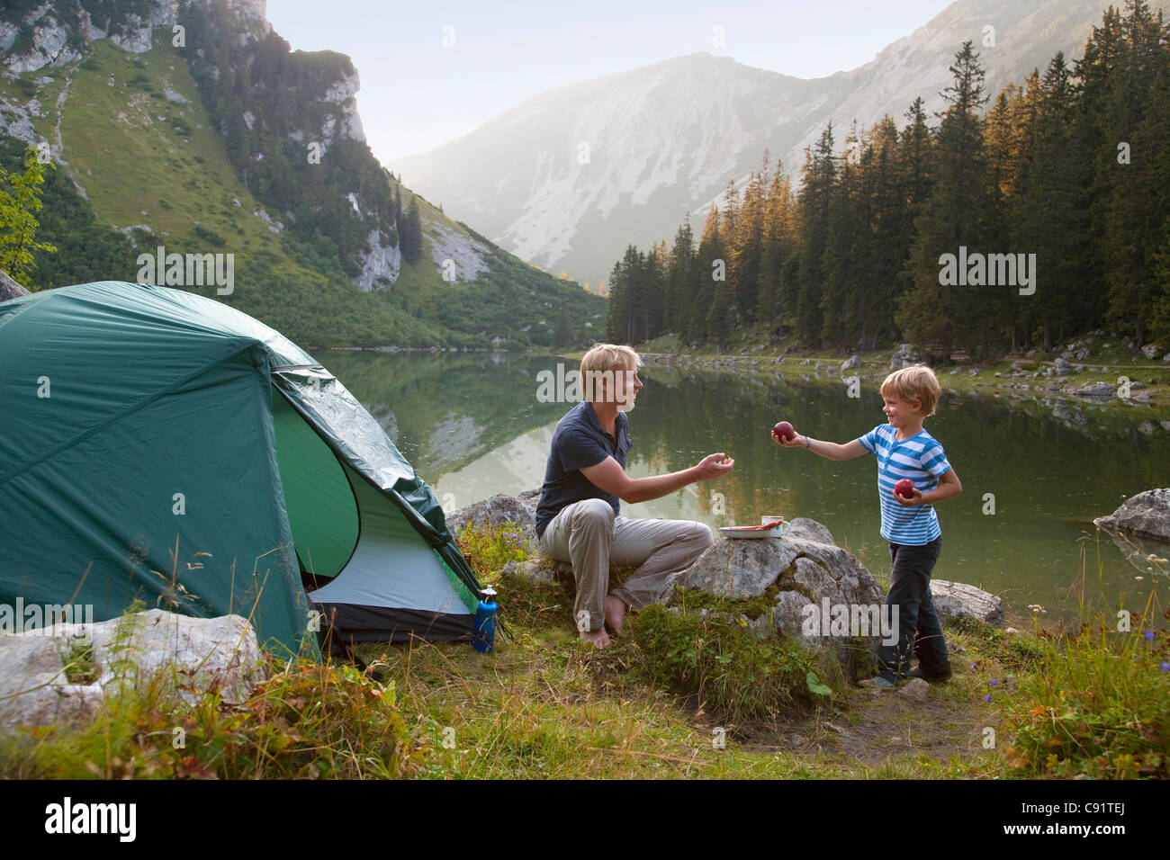 Adult germany father son hi-res stock photography and images - Alamy