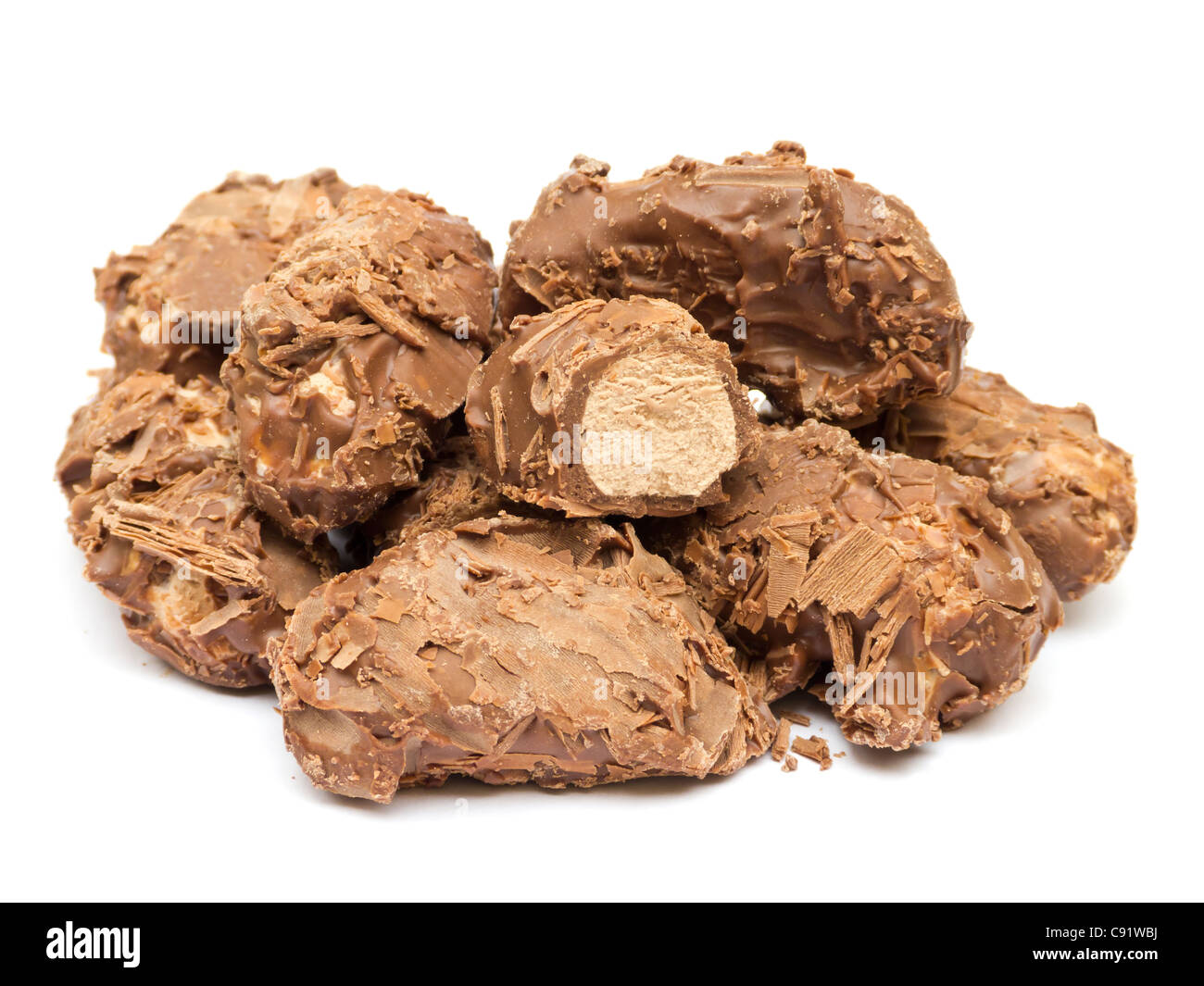 Belgian traditional chocolate Cut Out Stock Images & Pictures - Alamy
