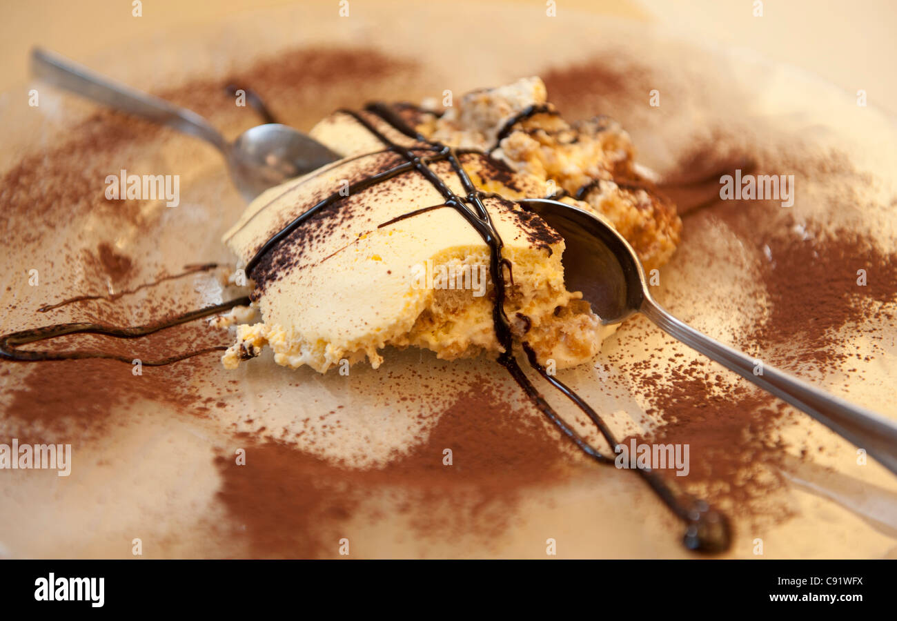 Italian made tirimisu Stock Photo - Alamy