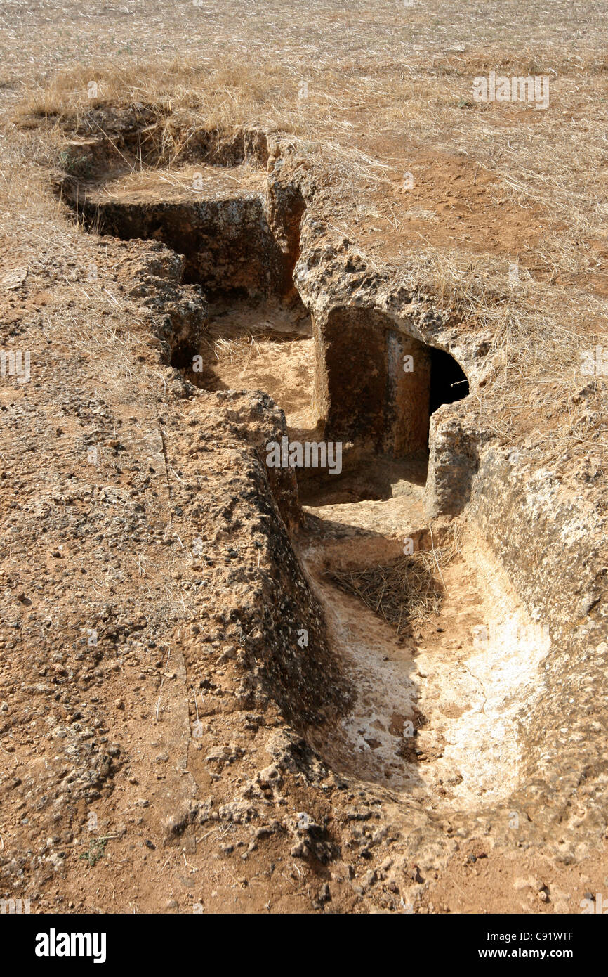 Necropolis of Anghelu Ruju is a pre-nuraghic cave complex of forty ...