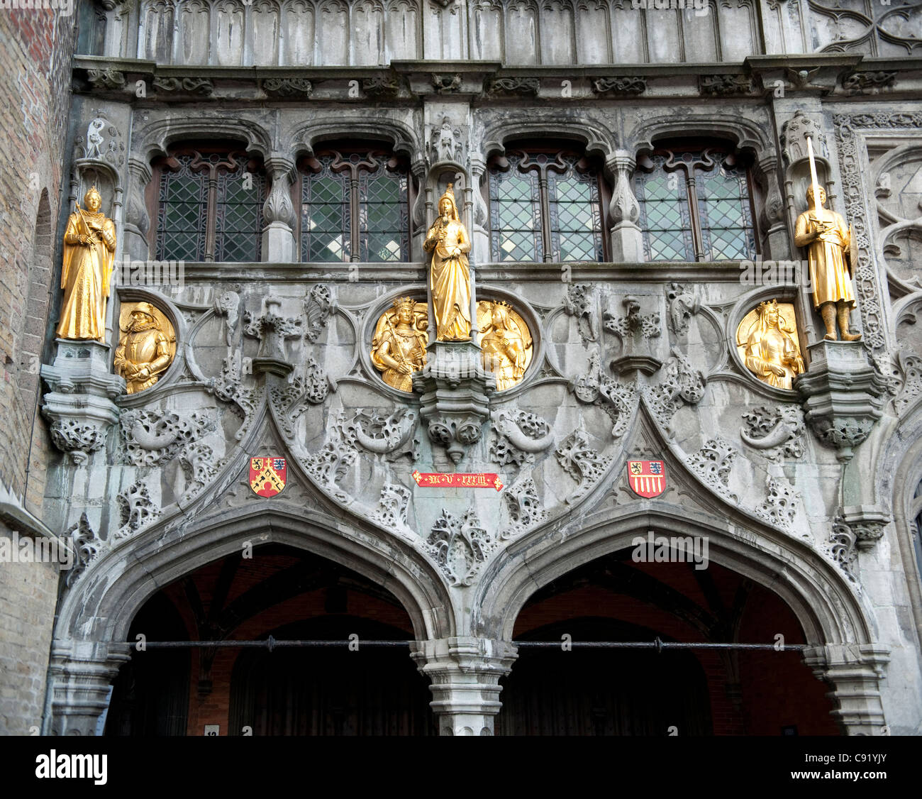 The Basilica of the Holy Blood Bruges houses a venerated relic of ...