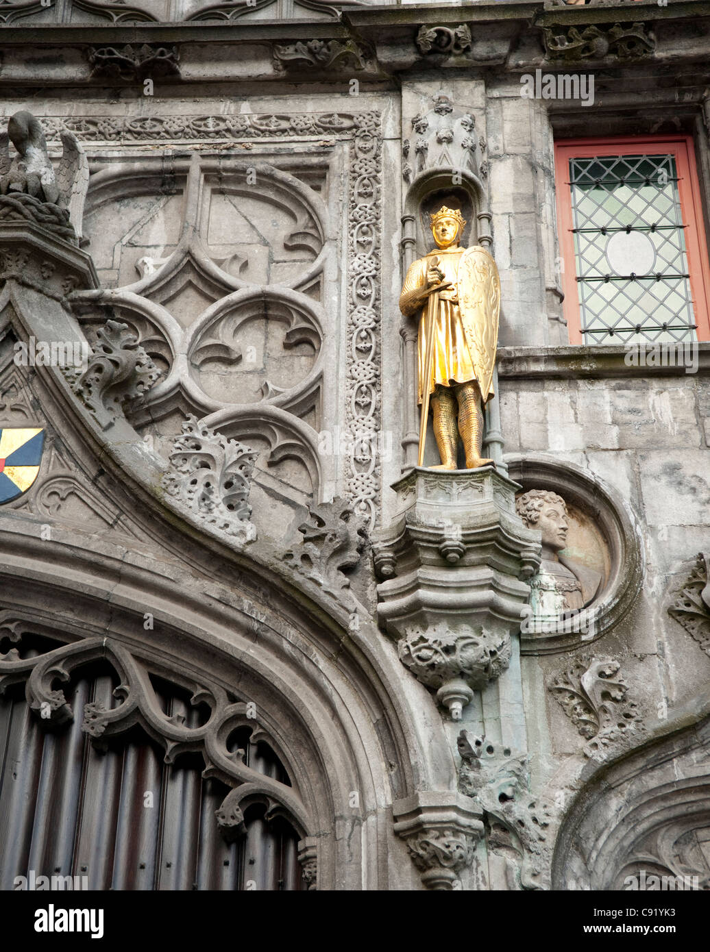 The Basilica of the Holy Blood Bruges houses a venerated relic of ...