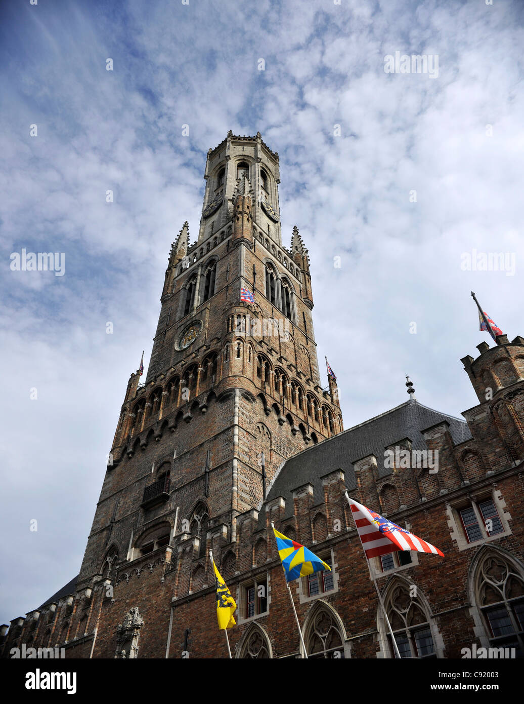 The belfry of Bruges or Belfort is a medieval bell tower in the ...
