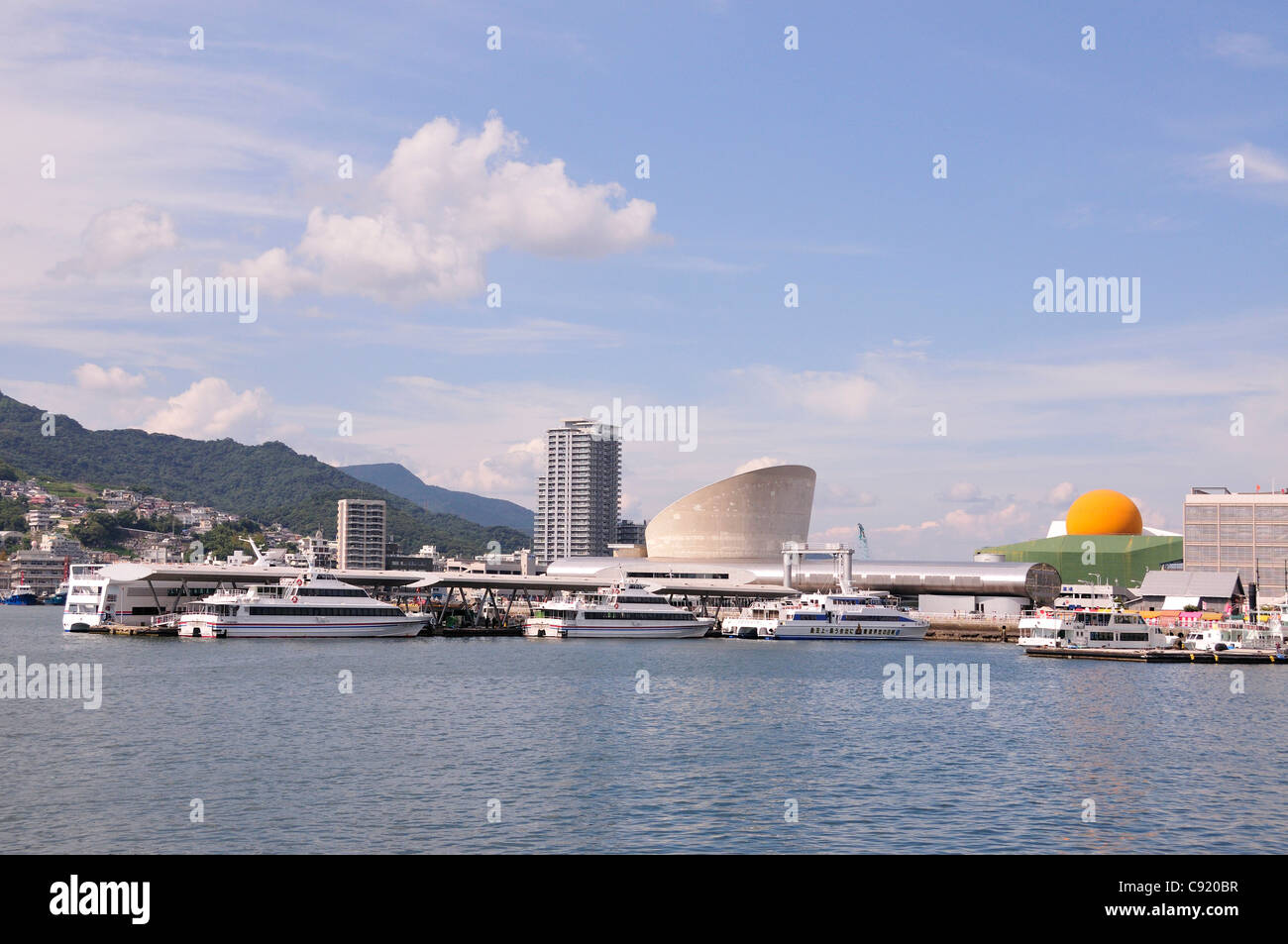 Nagasaki is a historic port city, much of which was rebuilt after the ...