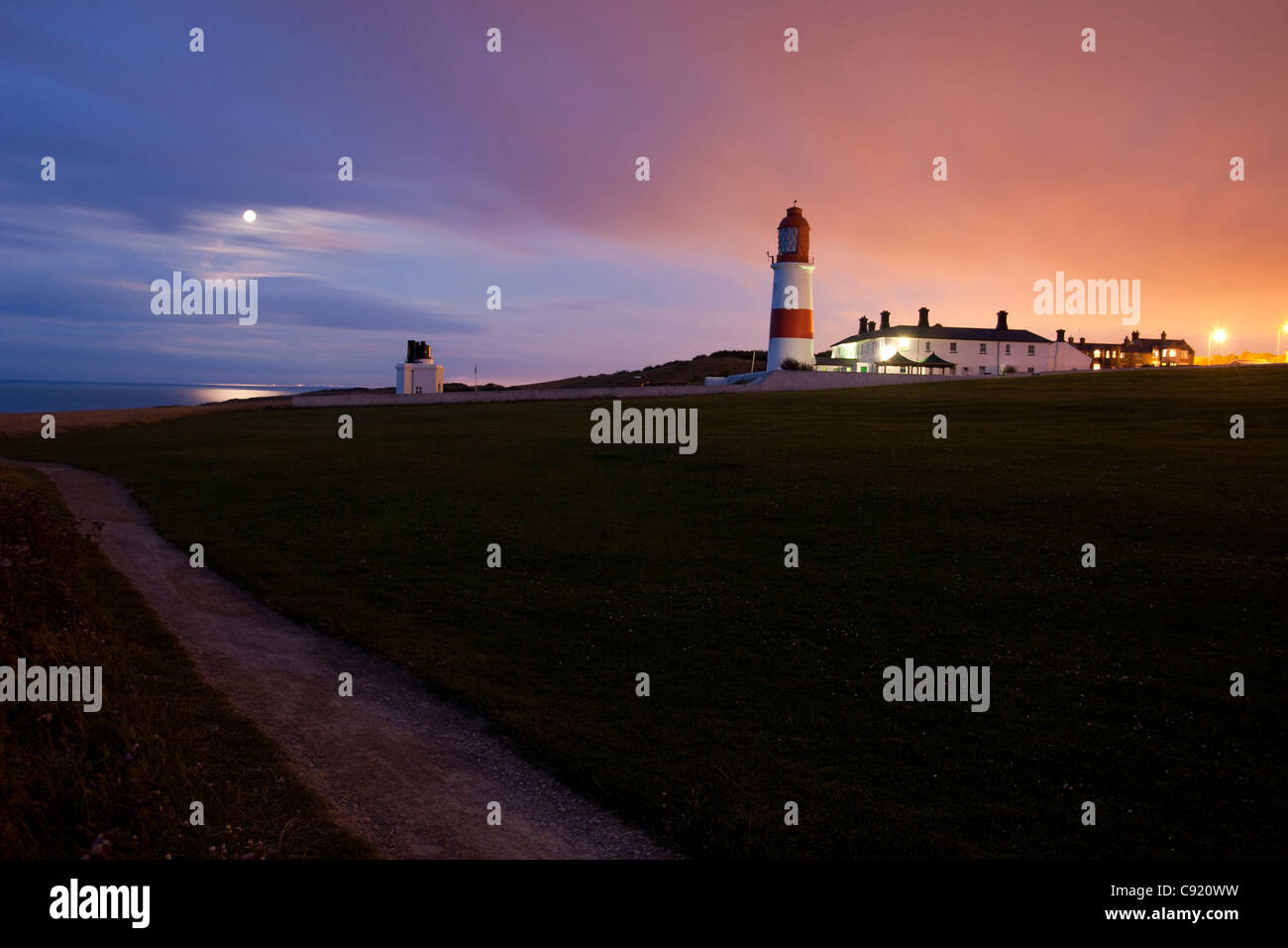 Souter Lighthouse is a historic tower on the Sunderland coast, built in ...
