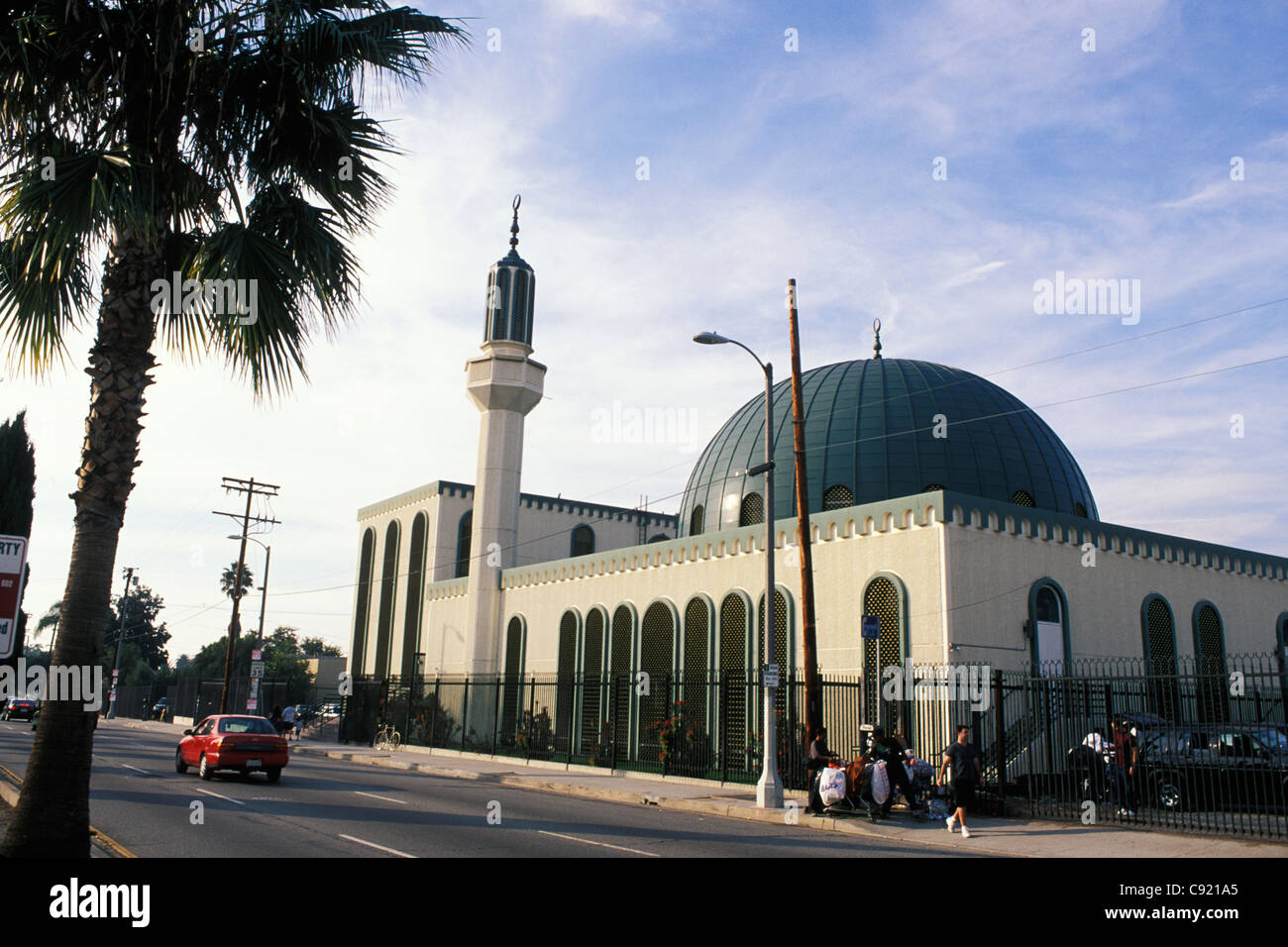 Mosque in downtown Los Angeles Southern California Stock Photo, Royalty ...