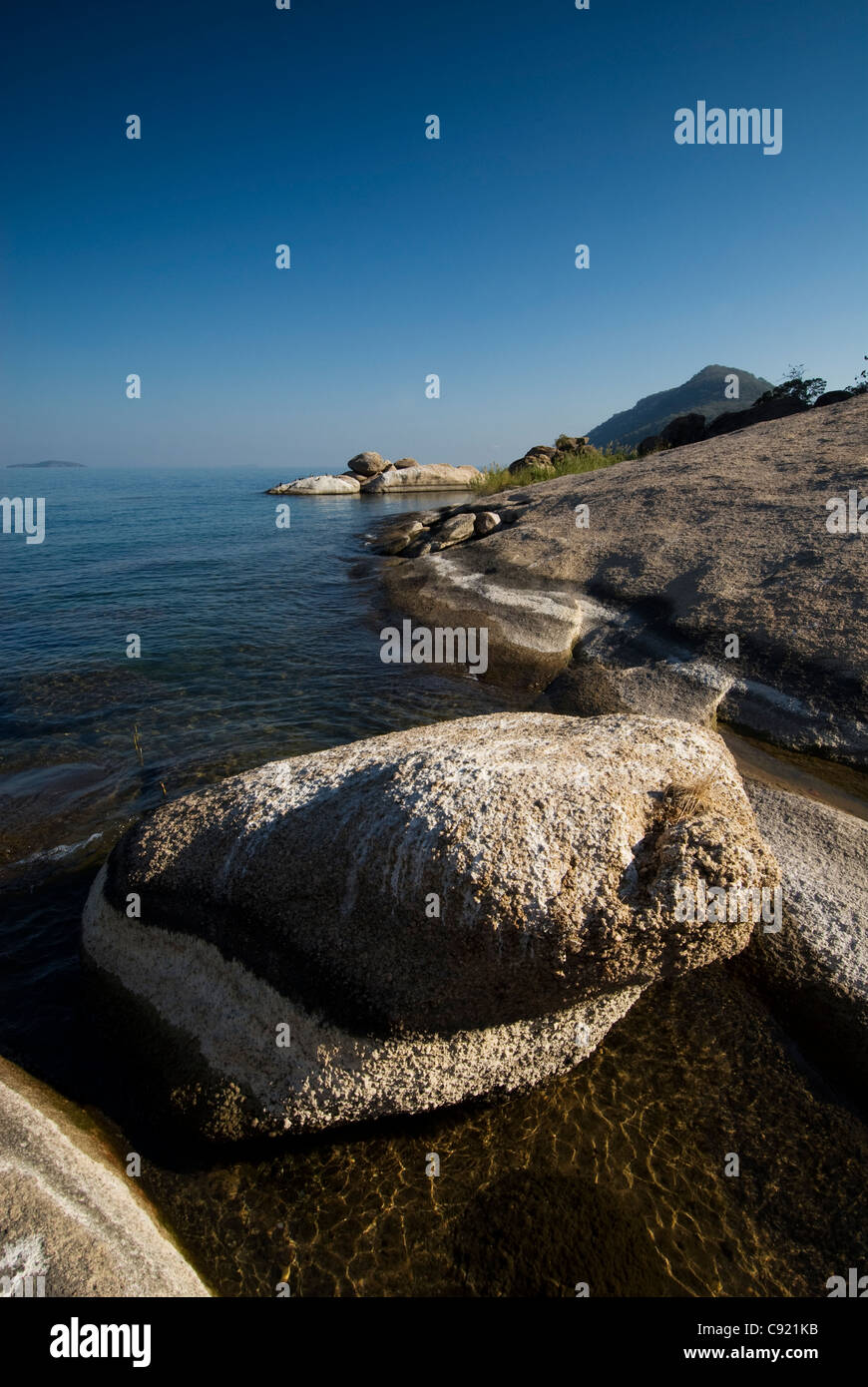 Cape Maclear shoreline is a beautiful landscape at the southern end of ...