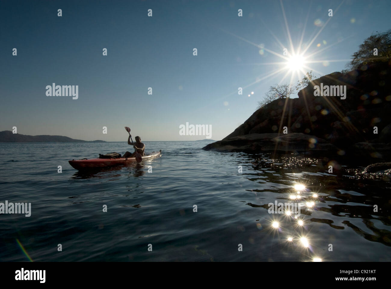 Cape Maclear shoreline is a beautiful landscape at the southern end of ...
