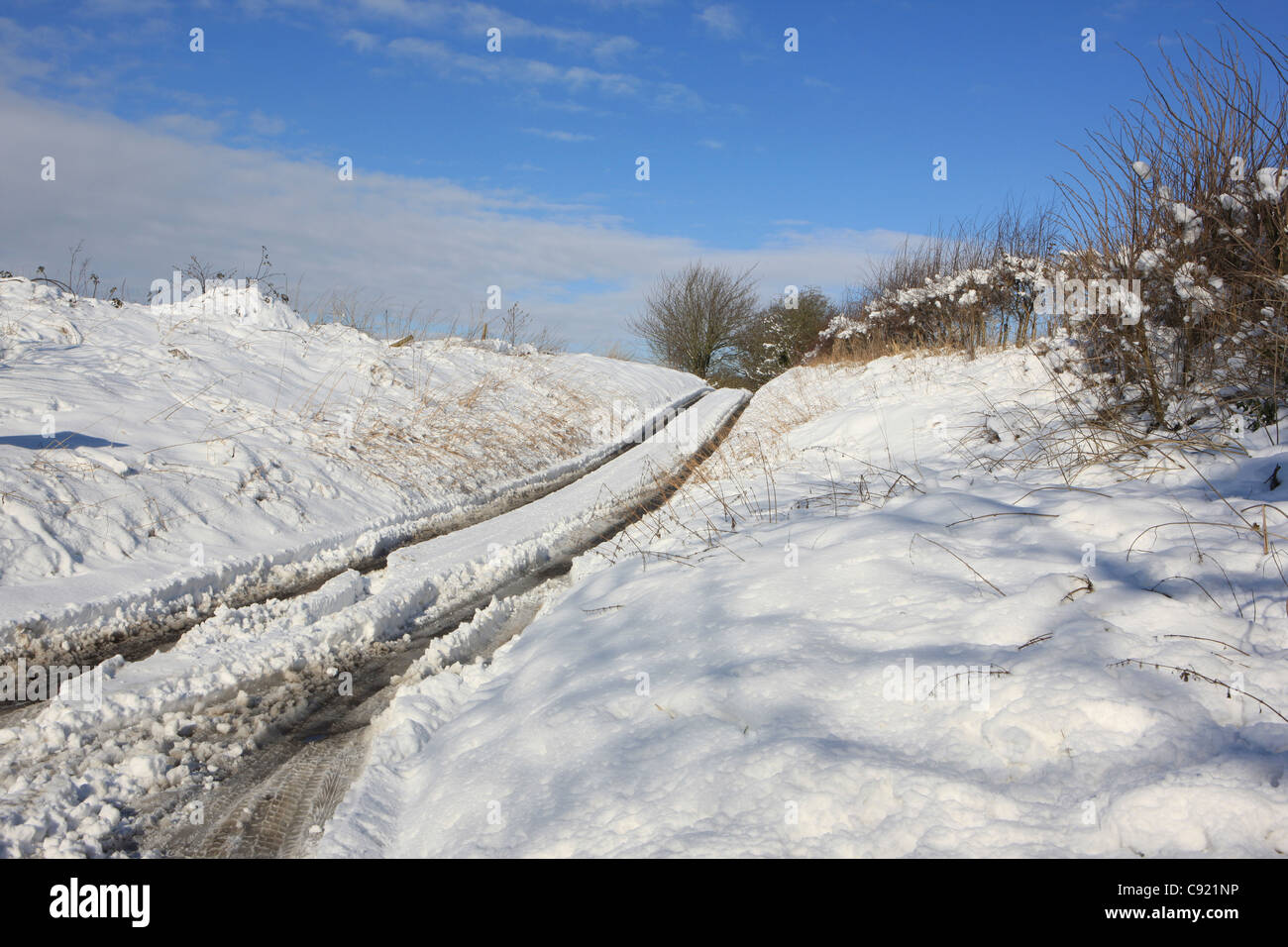Winter snow can be quite deep and last on the ground for some time in ...