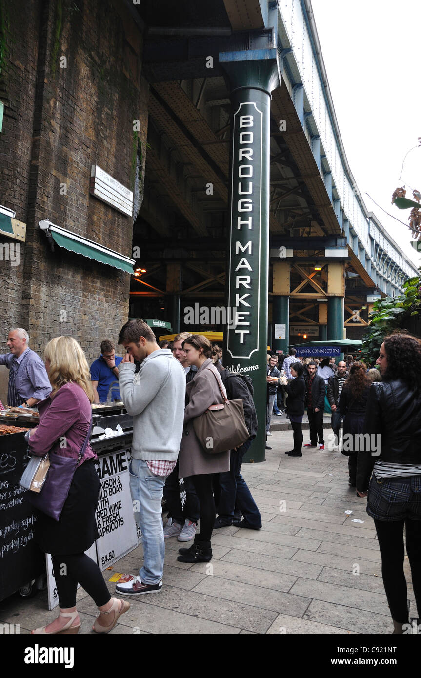 Borough Market is a large fruit and vegetable market in London, which ...
