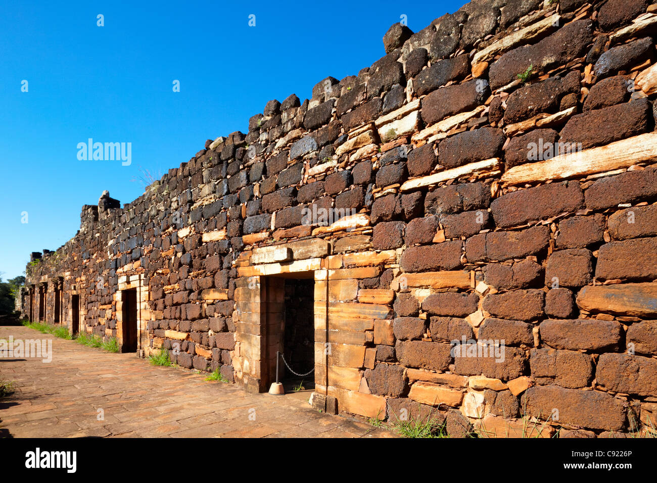 Mision Jesuitica Guarani, San Ignacio Mini, Argentina Stock Photo - Alamy