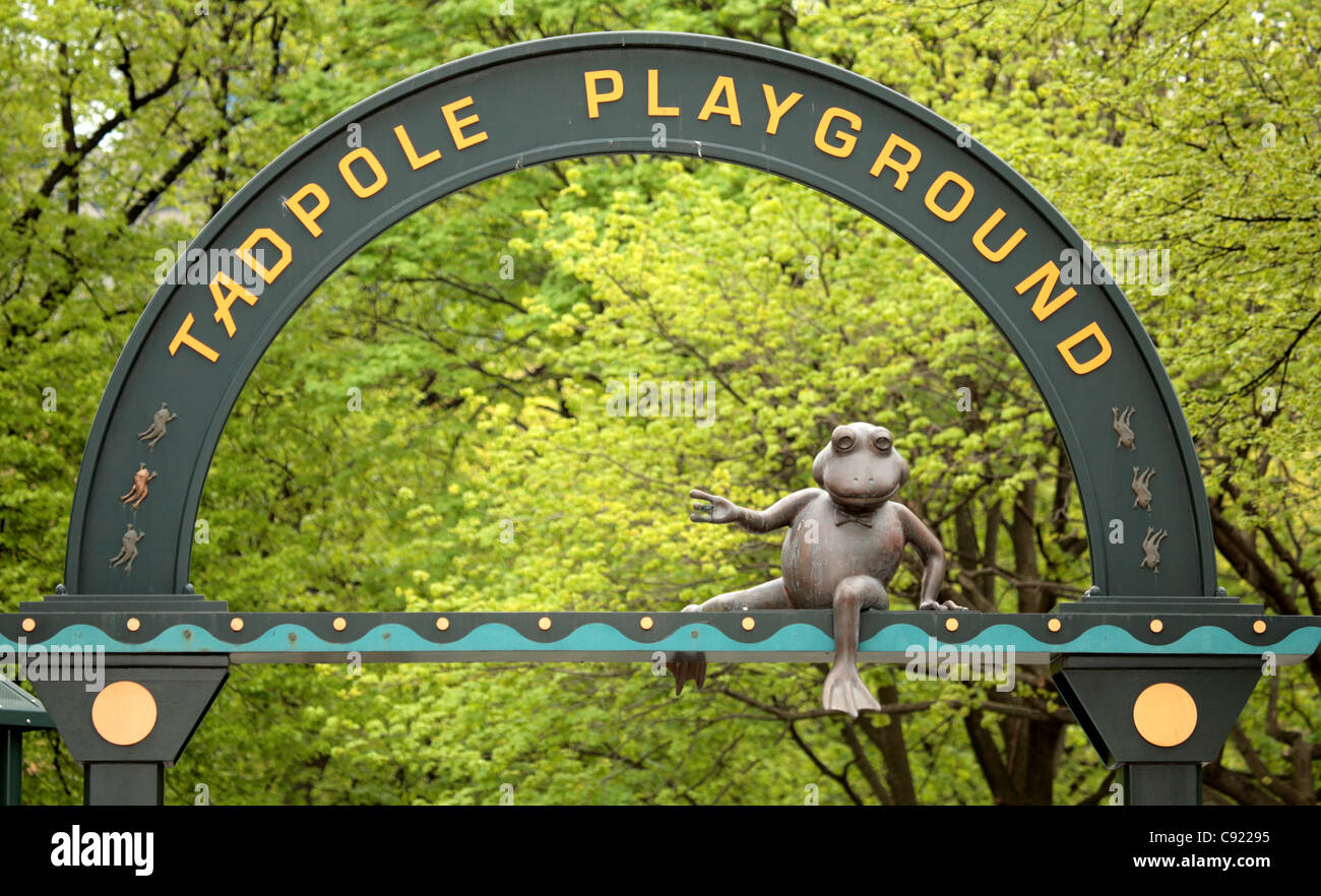 The Tadpole Playground is a public play area on Boston Common Stock ...