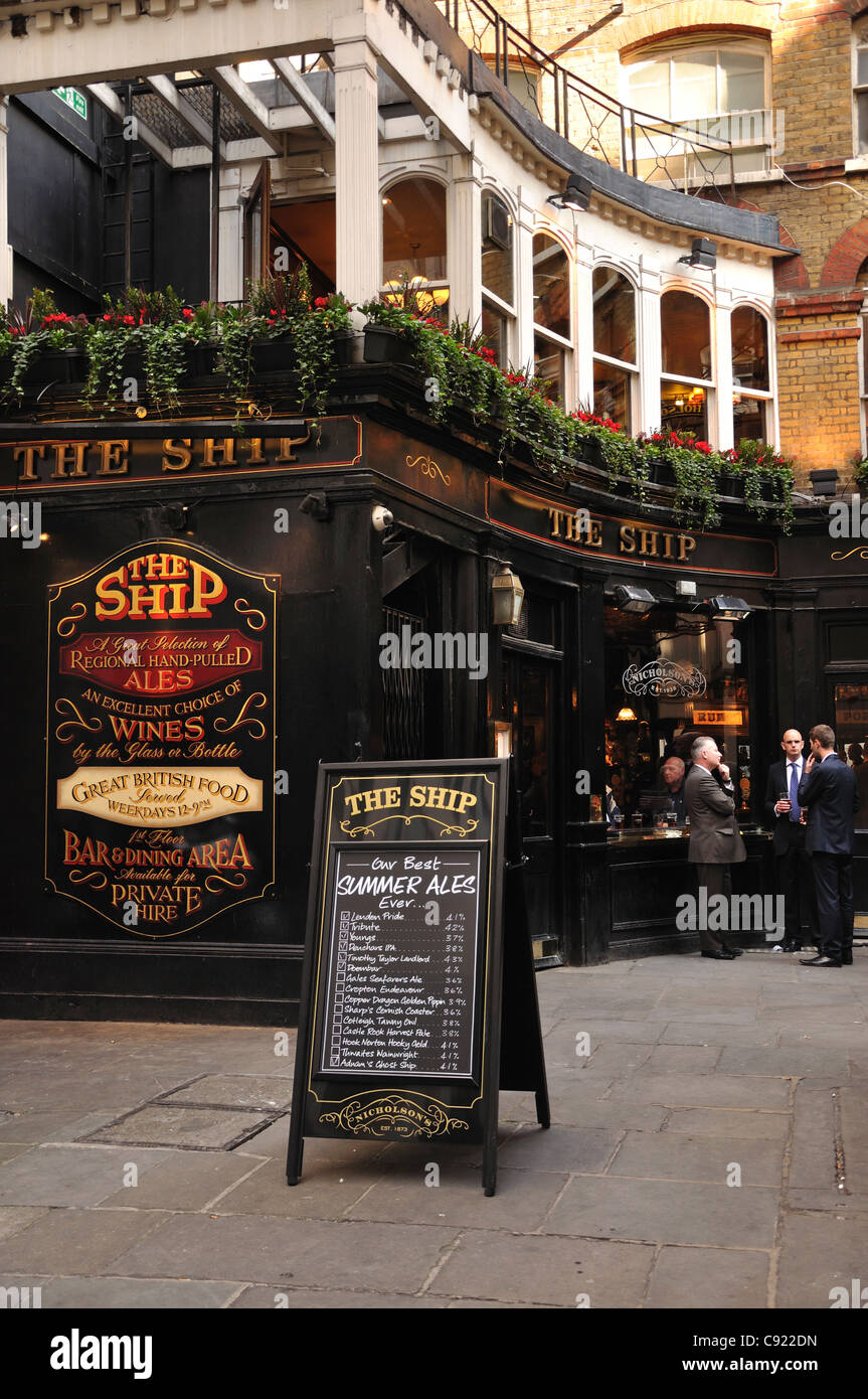 The Ship inn is one of many public houses and restaurants in the City ...