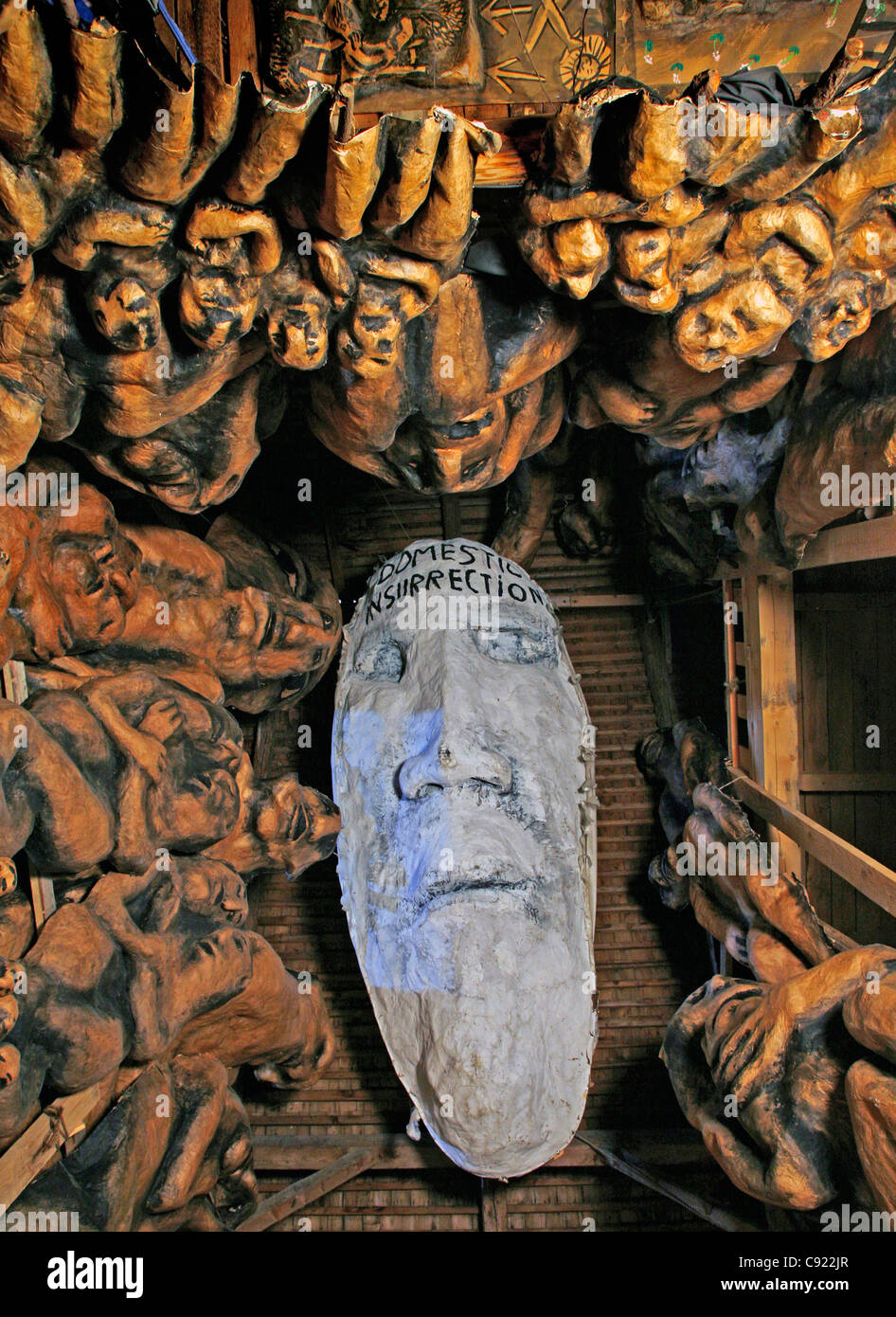 Bread & Puppet museum in Glover VT Stock Photo - Alamy