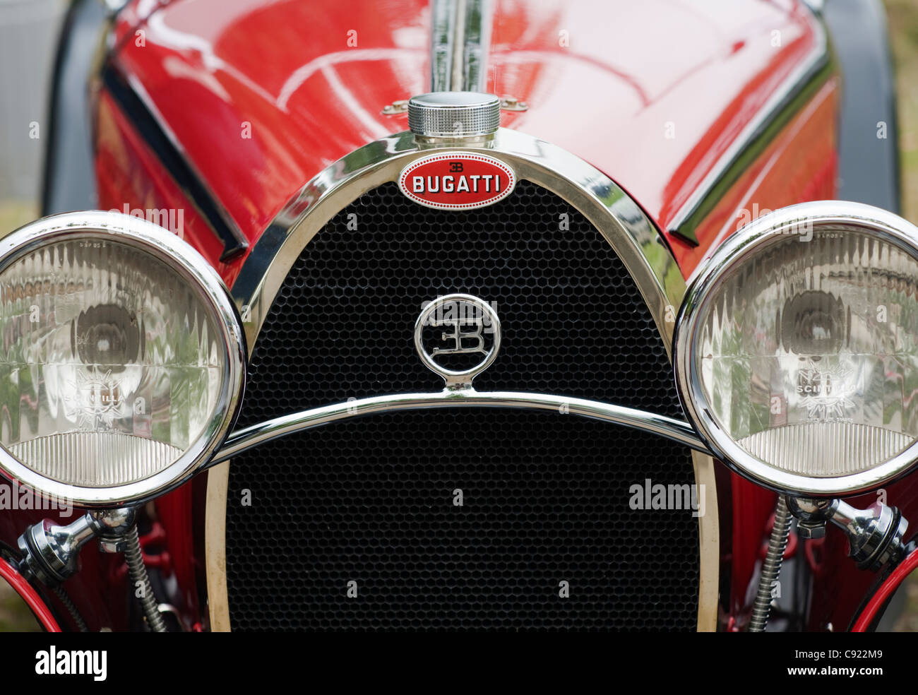 Front grille vintage bugatti car hi-res stock photography and images ...