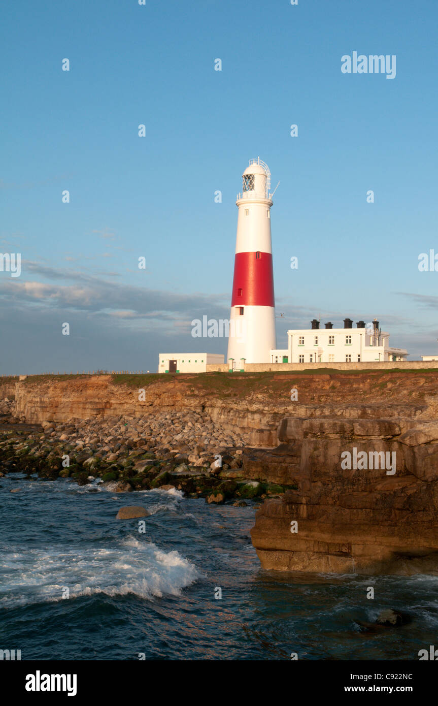 The Lighthouse at Portland Bill Stock Photo - Alamy