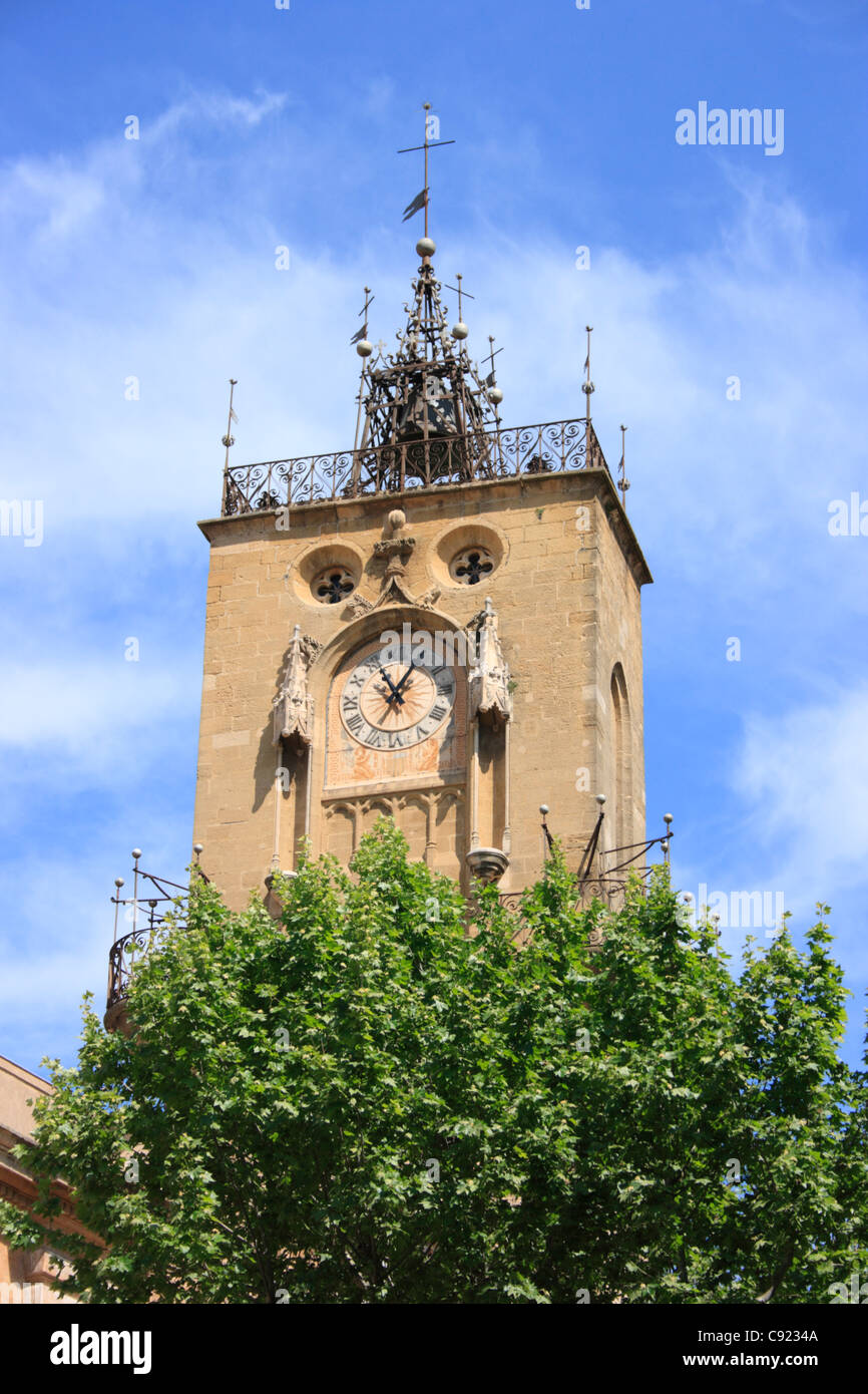 Aix is a city famous for its beautiful architecture Stock Photo - Alamy