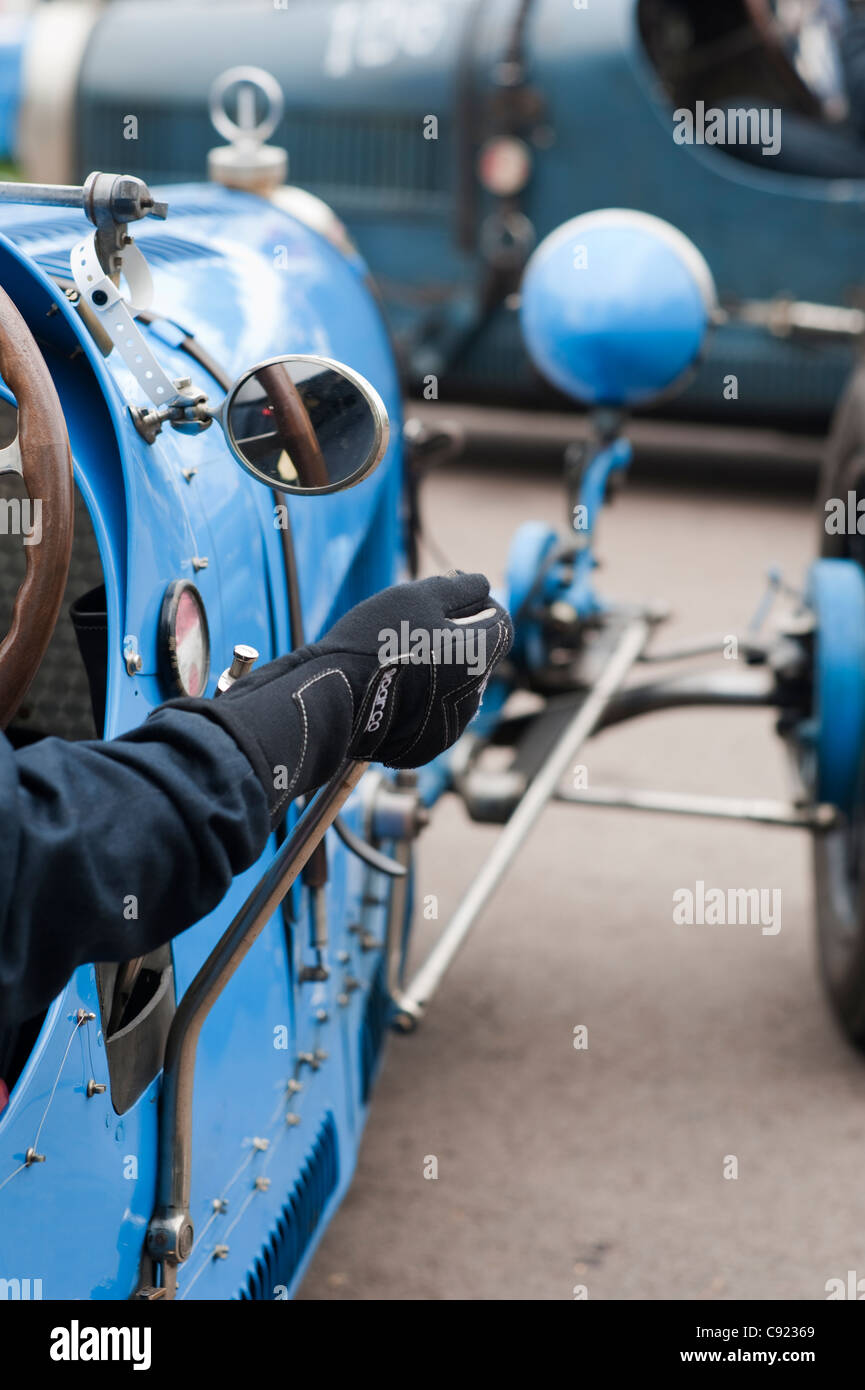Vintage french racing car hi-res stock photography and images - Alamy