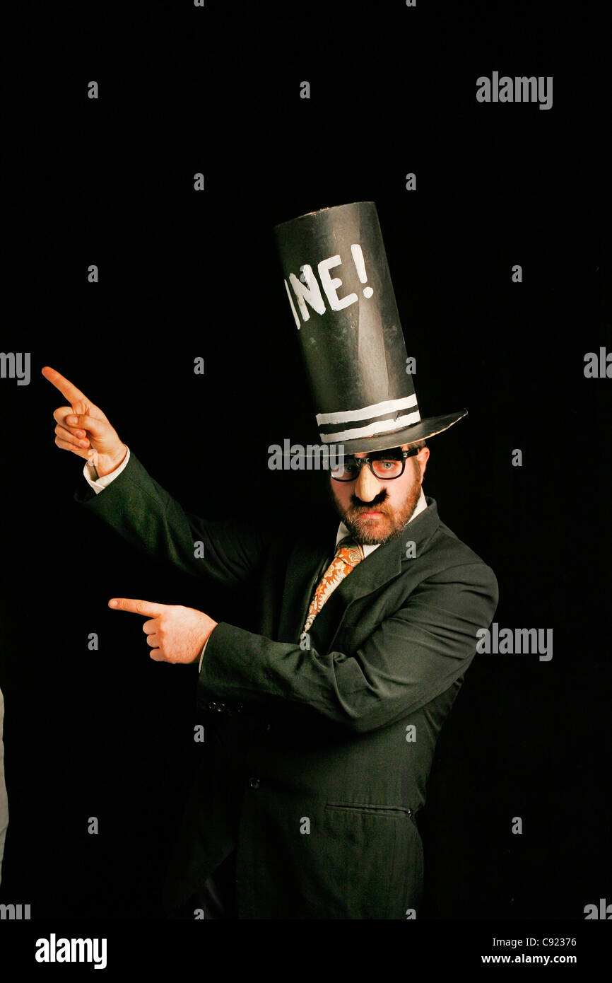 Bread & Puppet performance at Theater for the New City Stock Photo - Alamy