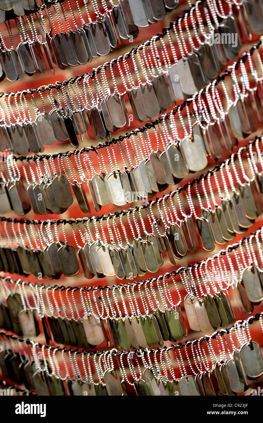 The US Army made wearing identification tags mandatory for its ...